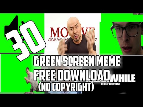 30+GREEN SCREEN MEME|Chroma key(NO COPYRIGHT)