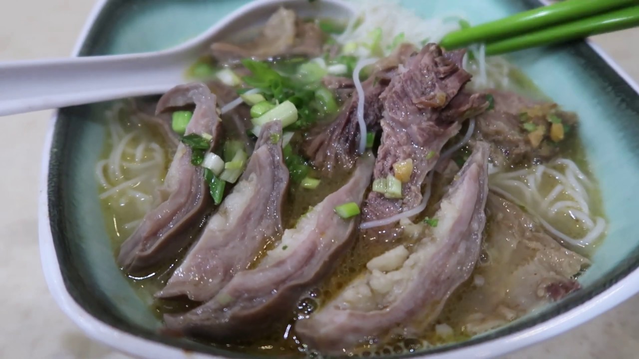 新鮮牛雜 Abomasum beef tripe 牛沙瓜頭豬骨湯米粉 stomach chamber 4 Reed tripe Babat 鋒 ...