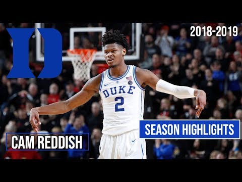 Cam Reddish Duke Freshmen Regular Season Highlights Montage 2018-19 - Smooth!