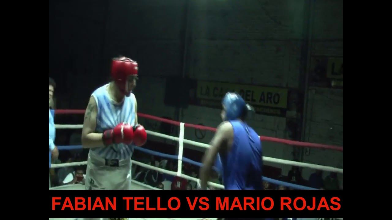 FABIAN TELLO VS MARIO ROJAS ANUNCIO - YouTube