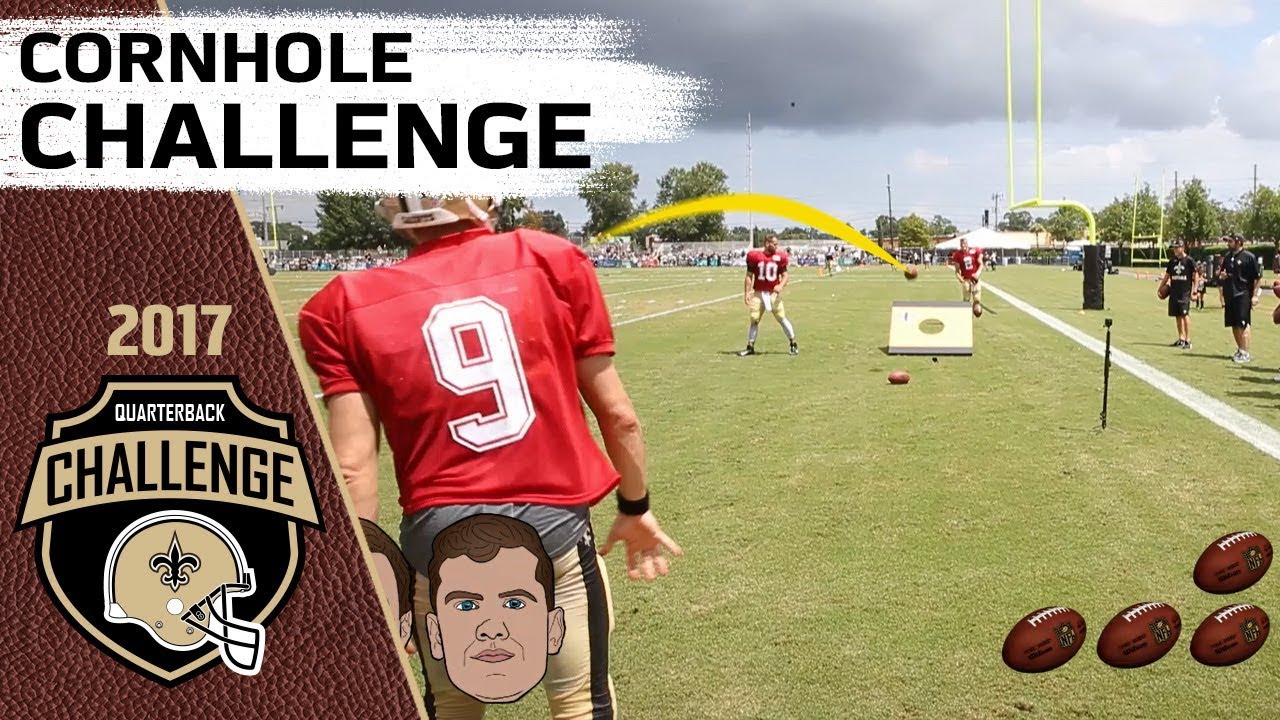 Cornhole Challenge | 2017 QB Challenge | Ep. 8 - YouTube
