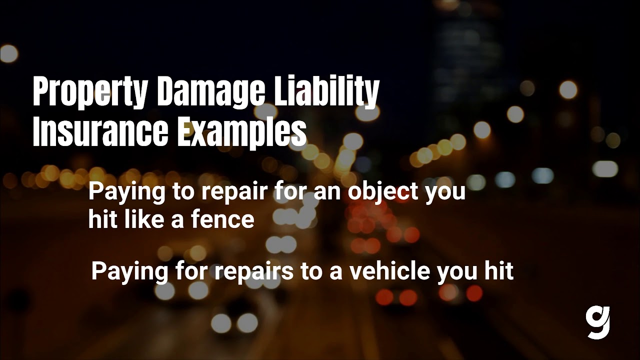 What is Property Damage Liability Insurance by Gather Insurance - YouTube