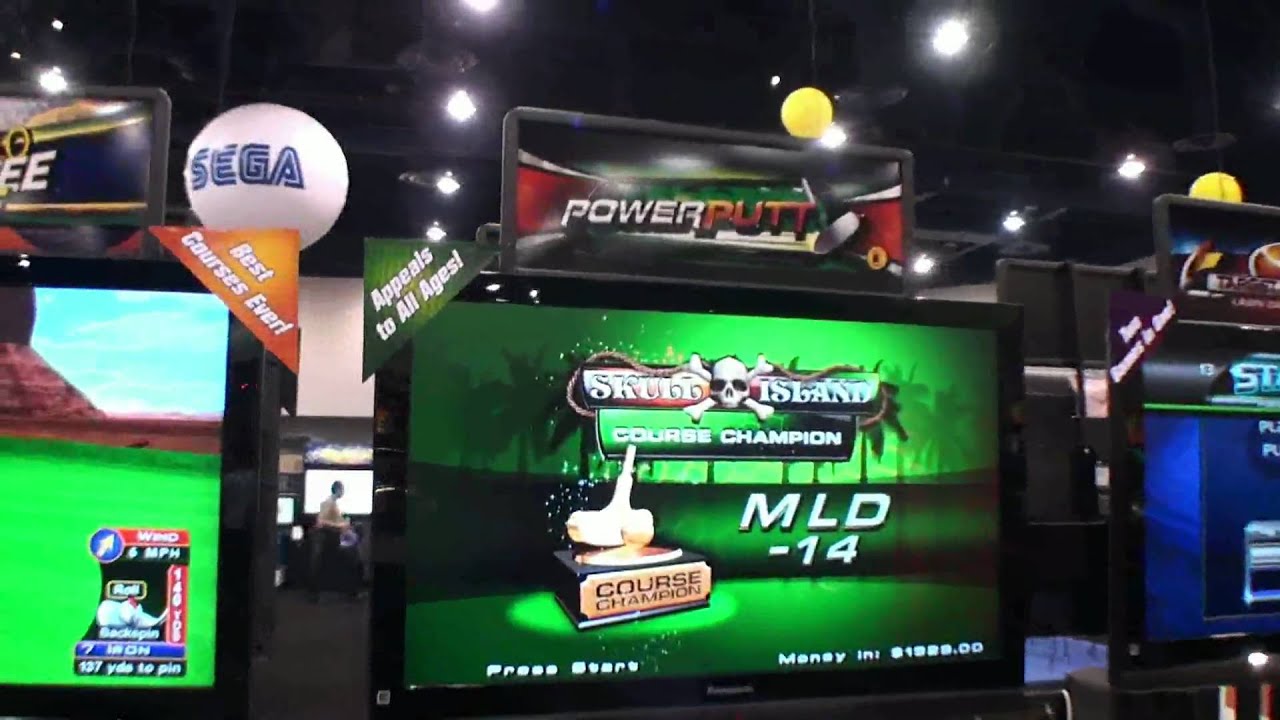 Power Putt Miniature Golf Video Arcade Game - BMIGaming.com - YouTube