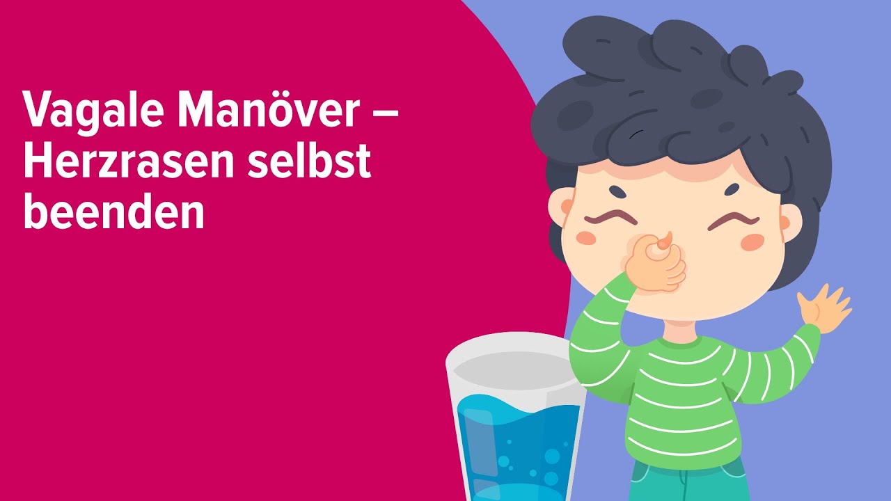 Vagale Manöver – Herzrasen selbst beenden - YouTube