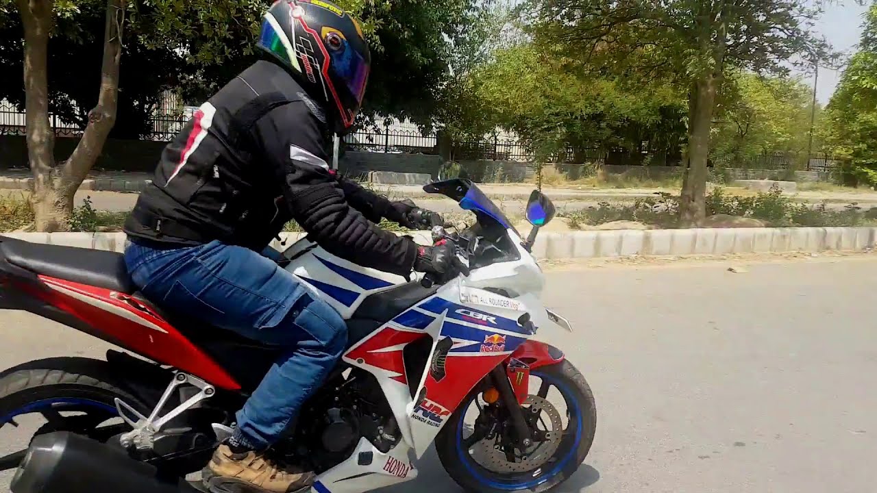 CBR250 , REPSOLE & TRI ADITION , ABS AND NON ABS BREAK TEST , TRY ...