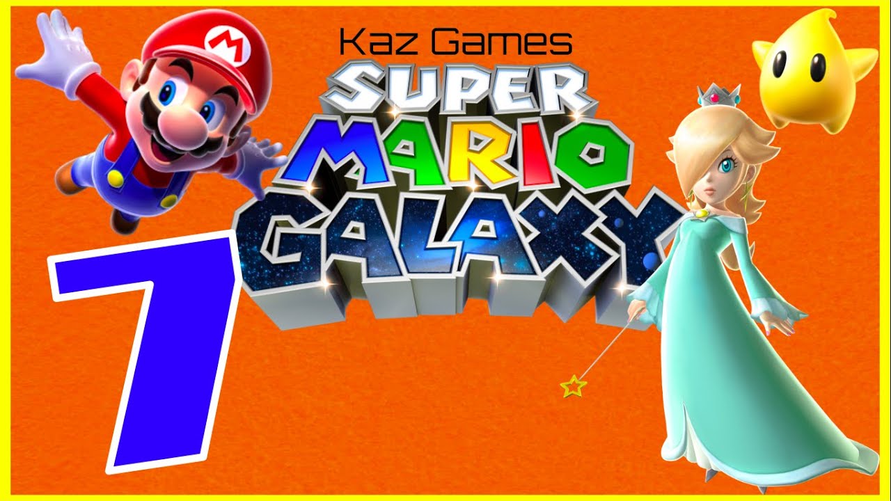 Super Mario Galaxy: Fairy Princess Land - PART 7 - Kaz Games - YouTube