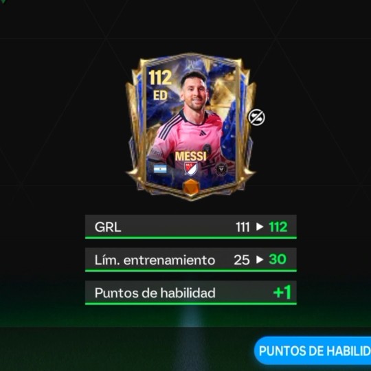 Messi 112 GRL🇦🇷🤯 #shorts #fcmobile #fc25 #football #futbol #messi # ...