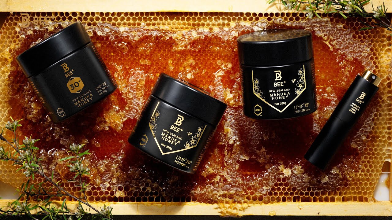 BEE+ Manuka Honey New Brand Video 2023 - YouTube