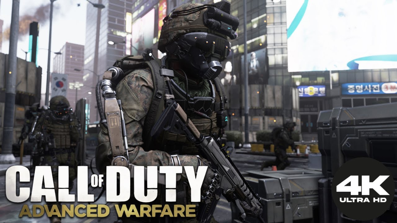 CALL OF DUTY ADVANCED WARFARE | Mission 1 "Induction" [4K UHD 60FPS ...