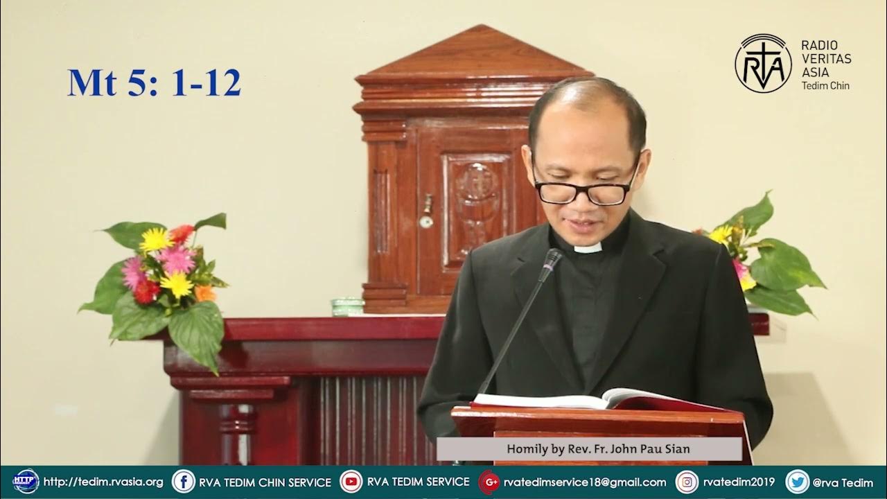 Homily by Rev. Fr. John Pau Sian. (Jan 29, 2023) - YouTube