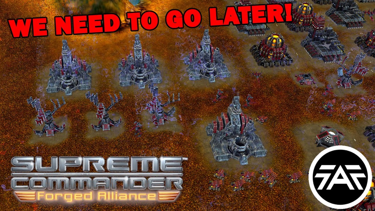 GAME ENDER ON LADDER?! FAF Cast #22 - Supreme Commander: Forged ...