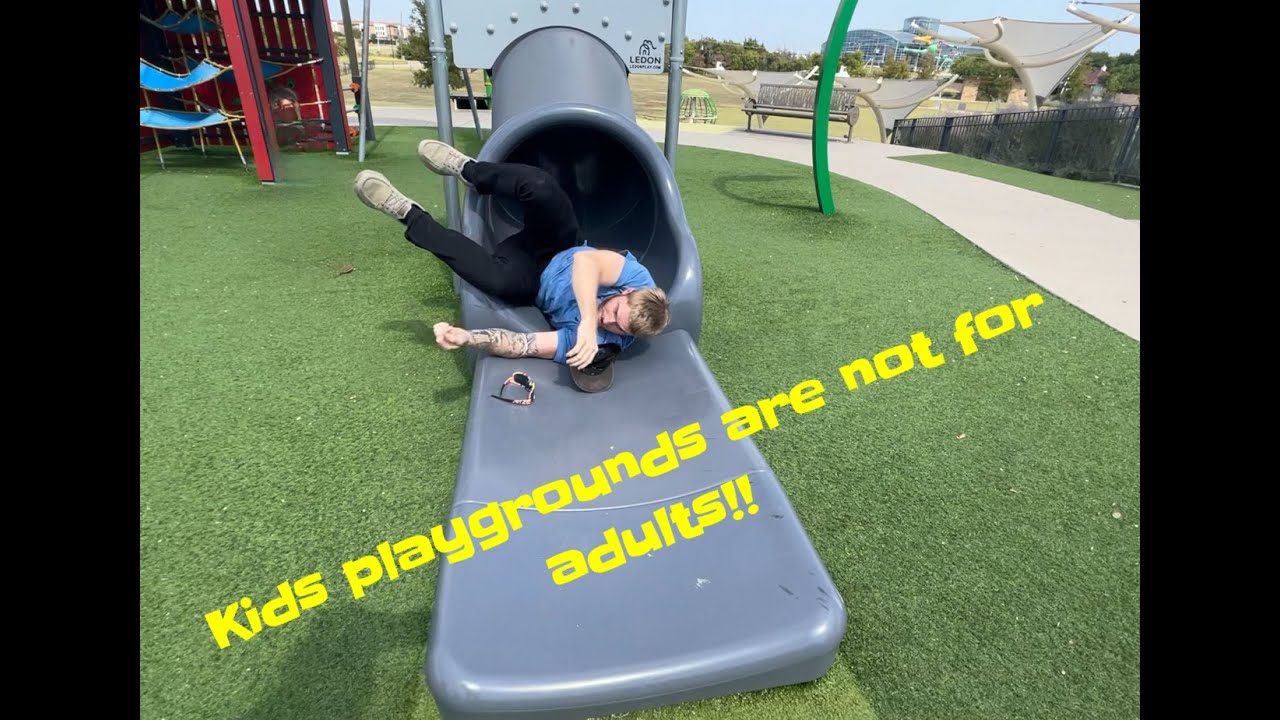 Taking bumpy roads to Texas and learning how to use a playground slide ...