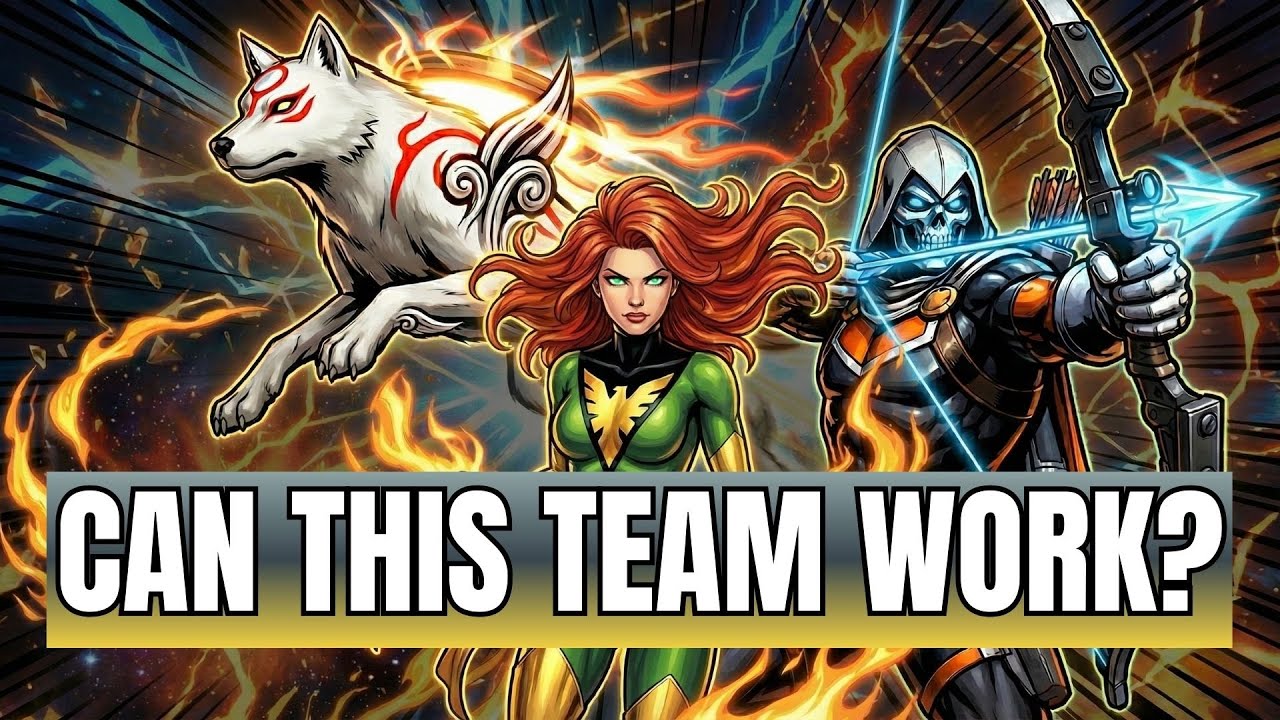 First Time Team Build Amaterasu Taskmaster Phoenix Wright in UMVC3 - YouTube