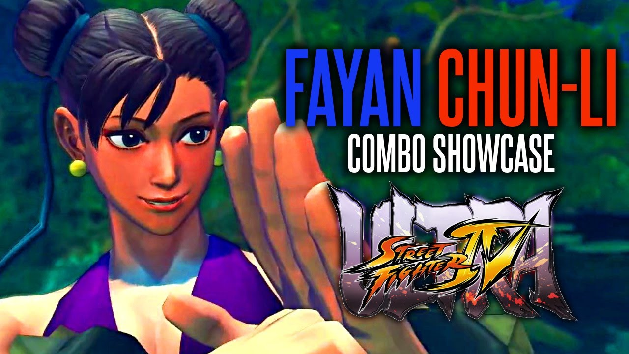 [USF4] Fayan (Chun-Li) - Combo Showcase - YouTube