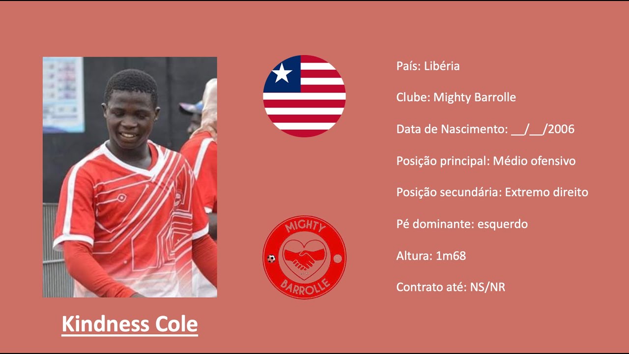 Kindness Cole | 2006 (Liberia | Mighty Barrolle) 2023 footage - YouTube