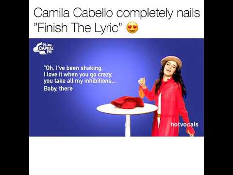 Camila Cabello completely nails \