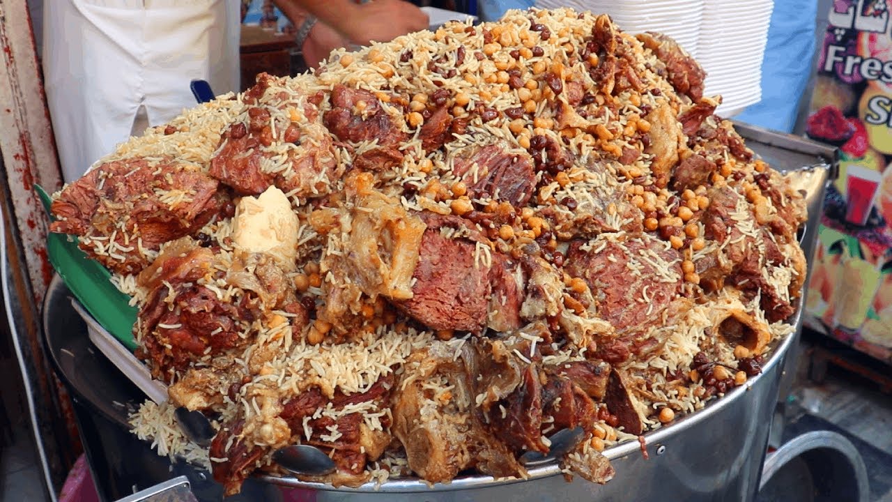 Peshawari BEEF PULAO - Chawal Aor Gosht ka Pahar - ZAIQA CHAWAL Rice ...