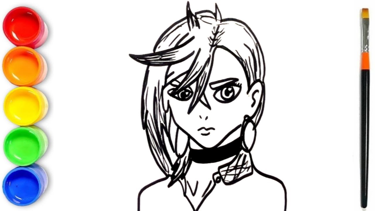 how to draw Momo Ayase From Dandadan | Step By Step | How to Draw ...