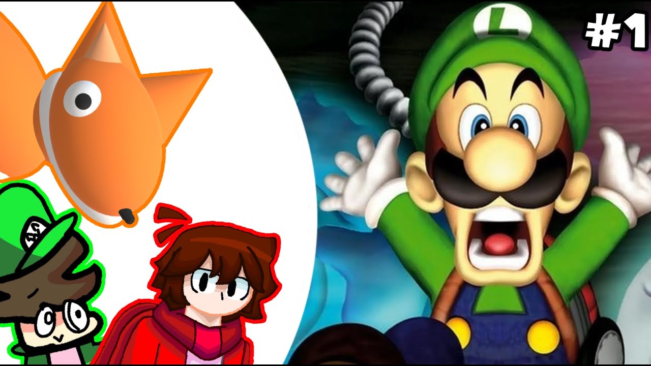 2 Cabrones Se cagan de Miedo El Video | Luigi's Mansion #1 - YouTube