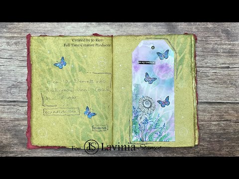 Tag-Zeit mit Jo Rice #laviniastamps #tags #journaling