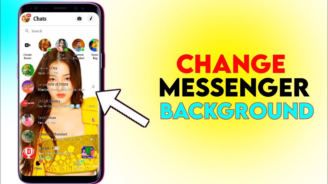 How To Change Messenger Home Screen Background | by Technical Ki ...