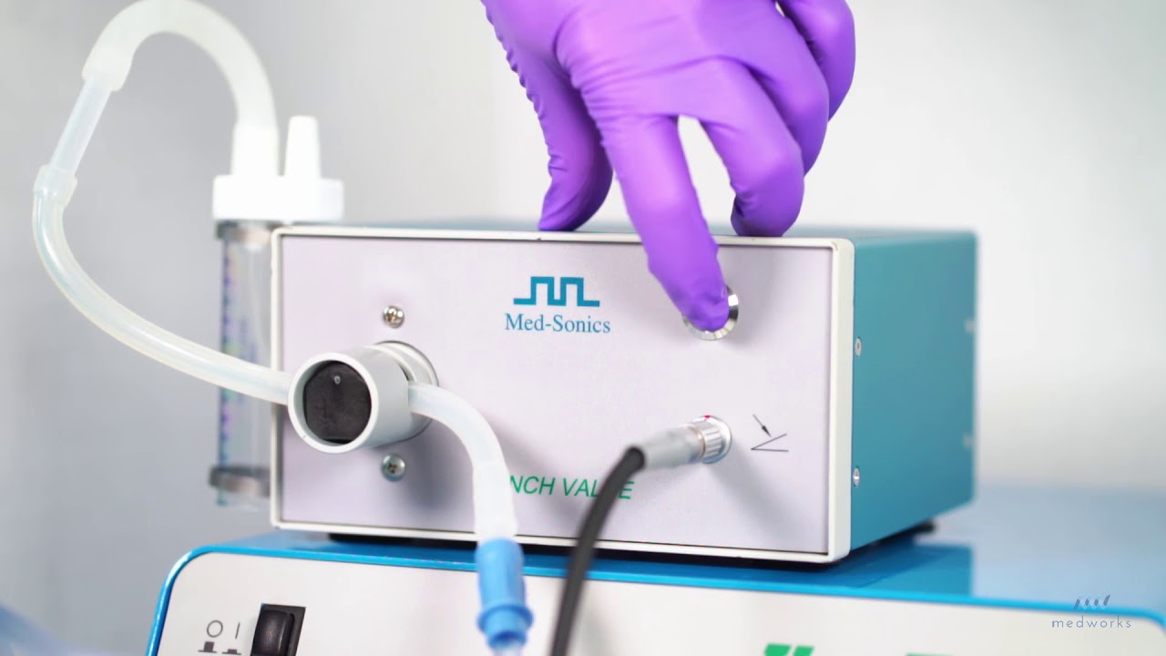 Med Sonics Uretron Ultrasound LithoTripter - YouTube