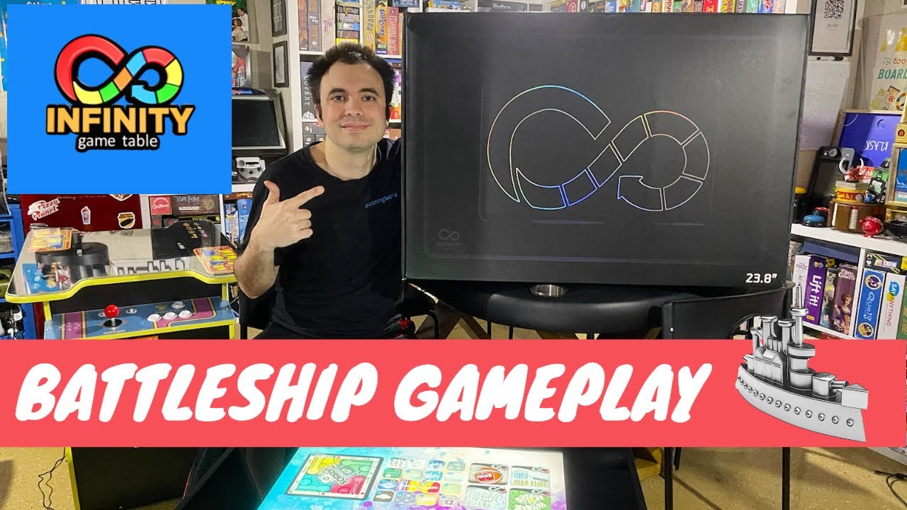 Infinity Game Table by Arcade1Up - Gameplay Showcase - Battleship ...