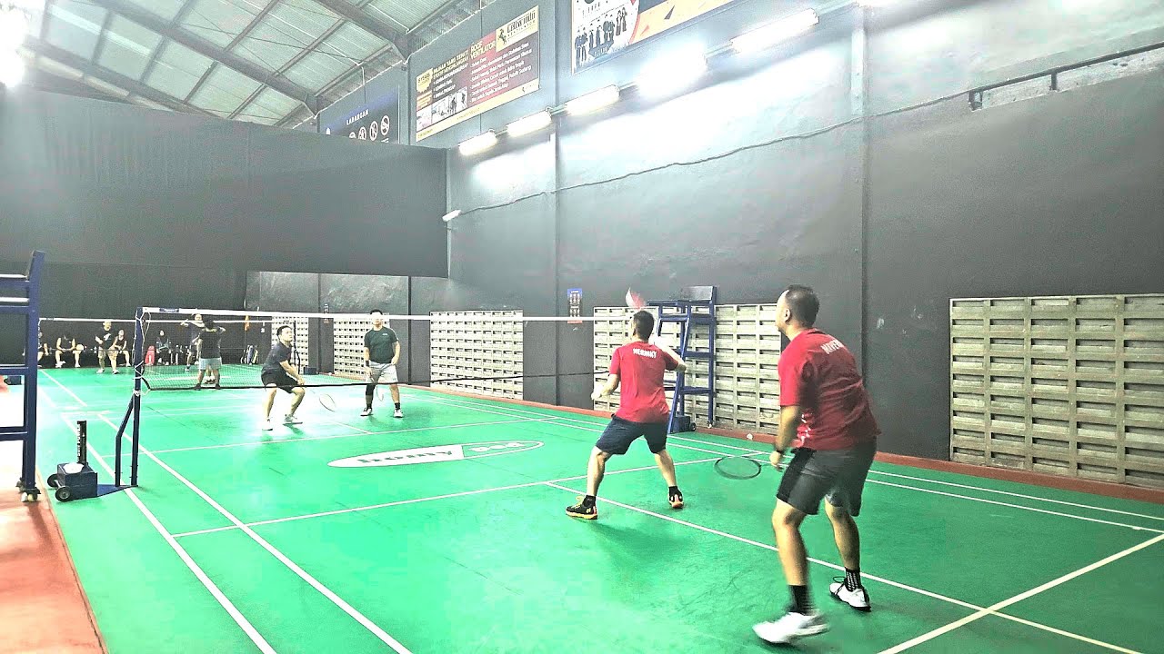 Fun Badminton Competition | Mansion Box Pluit - YouTube