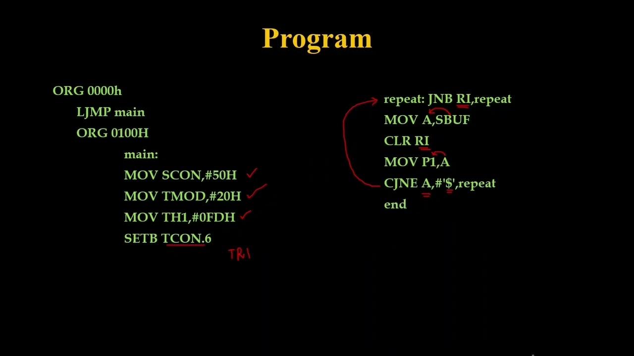 Serial communication programing in 8051 Microcontroller with Keil c51 – Receiving mode 0 - YouTube