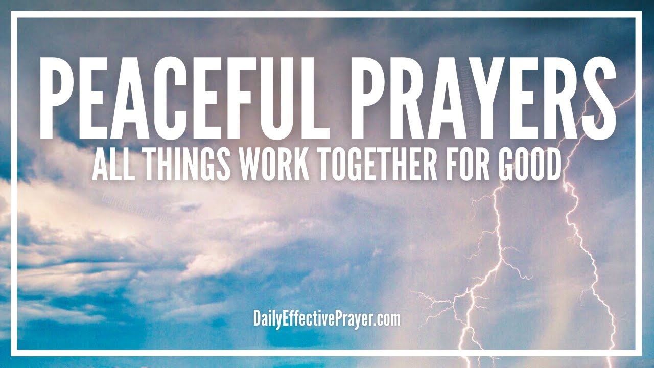 Soaking Prayers With Thunder & Rain Downpour | Soothing Rain Sounds For ...