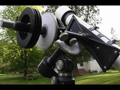 Fifty Year Old Equatorial Mount Reworked and Restored - YouTube