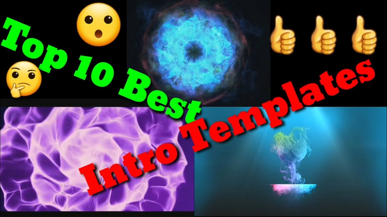 Top 10 best intro template/ Intro Template/ # Intro/#Best intro ...