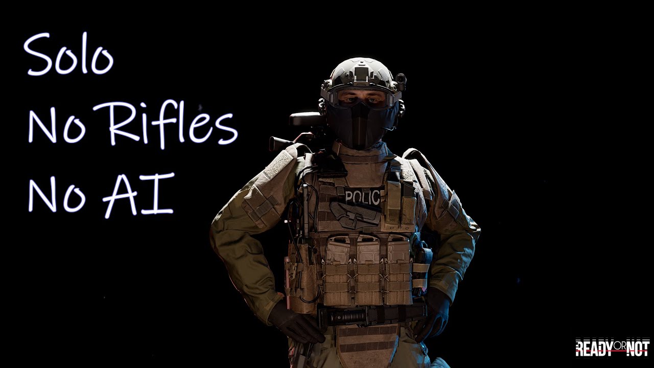 Ready Or Not PORT HOKAN RAID Solo Walkthrough - YouTube