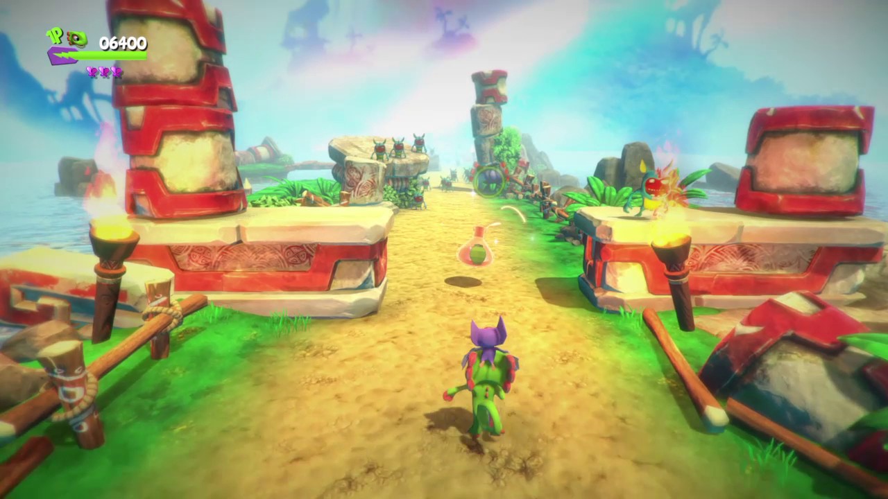 Yooka-Laylee Playthrough Part 9: Rextro's Arcade PS4 - YouTube
