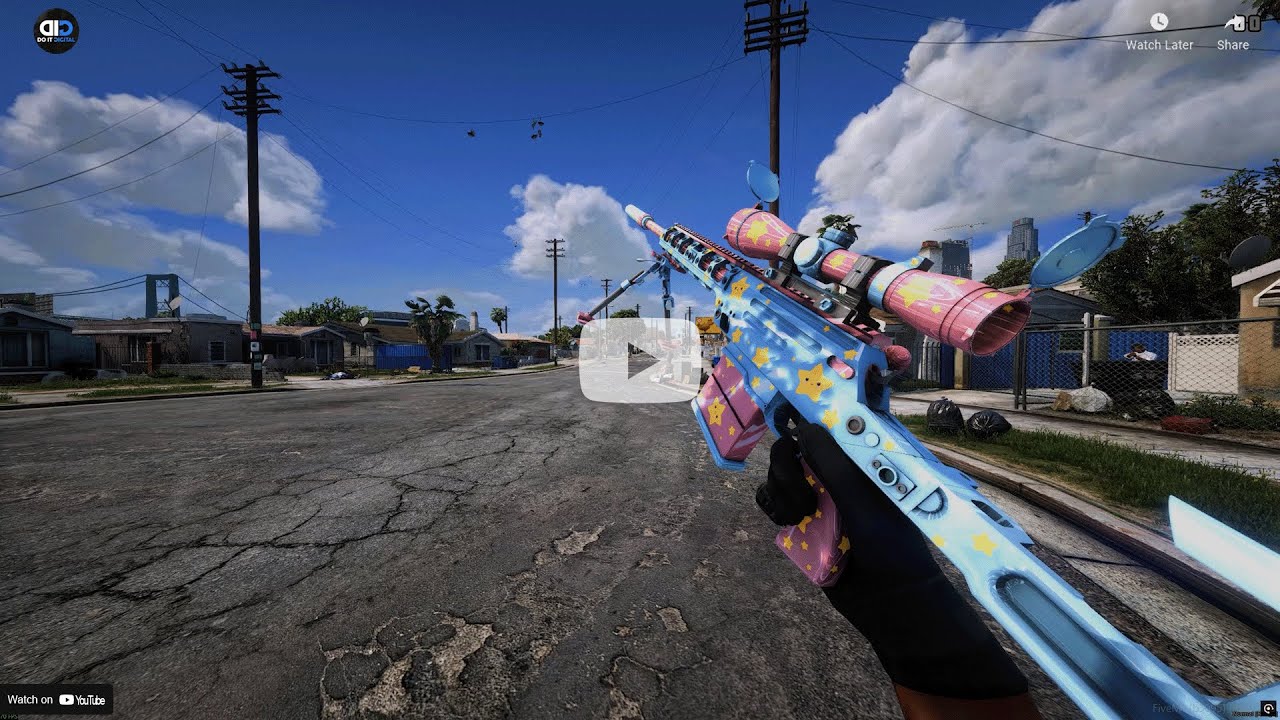 RG3 STARLY FiveM SNIPER Female Weapon 2025 - YouTube