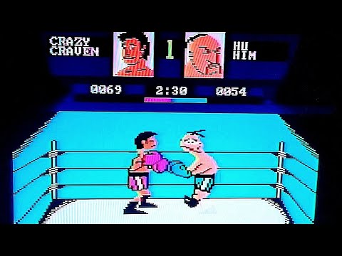 Fight Night main event Hu Him match Atari 7800 - YouTube