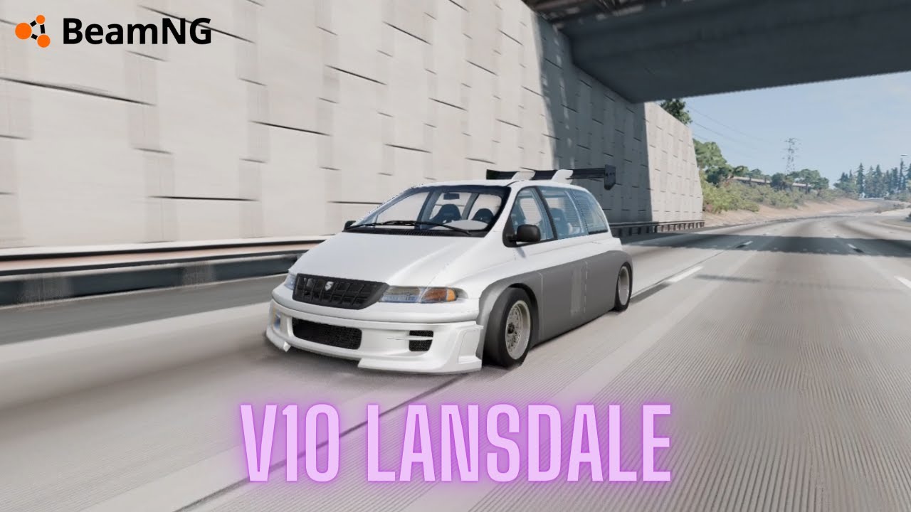 Soliad Lansdale E-sports F1- The V10 Minivan - YouTube