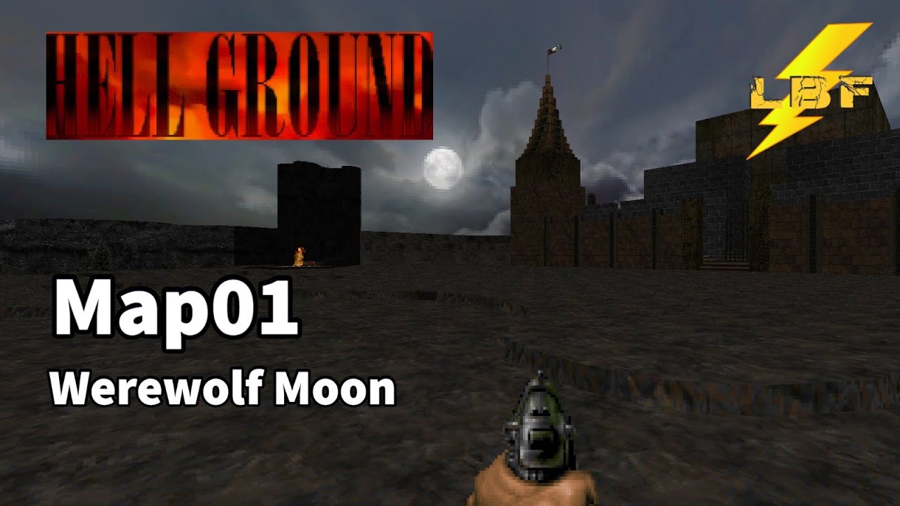 WEREWOLF MOON | Doom II: Hell Ground [Ultra-Violence 100%] - Map01 - YouTube
