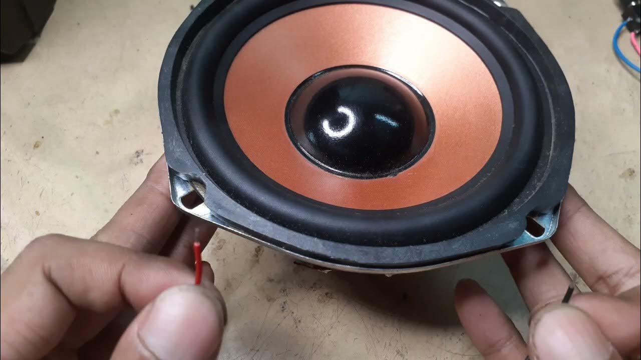 How To Identify Speakers Positive And Negative Connector Youtube