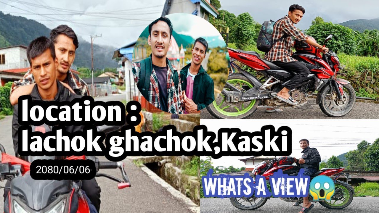 lachok ghachok Pokhara wonderful moment 😱what's a view 😱 with friend ...