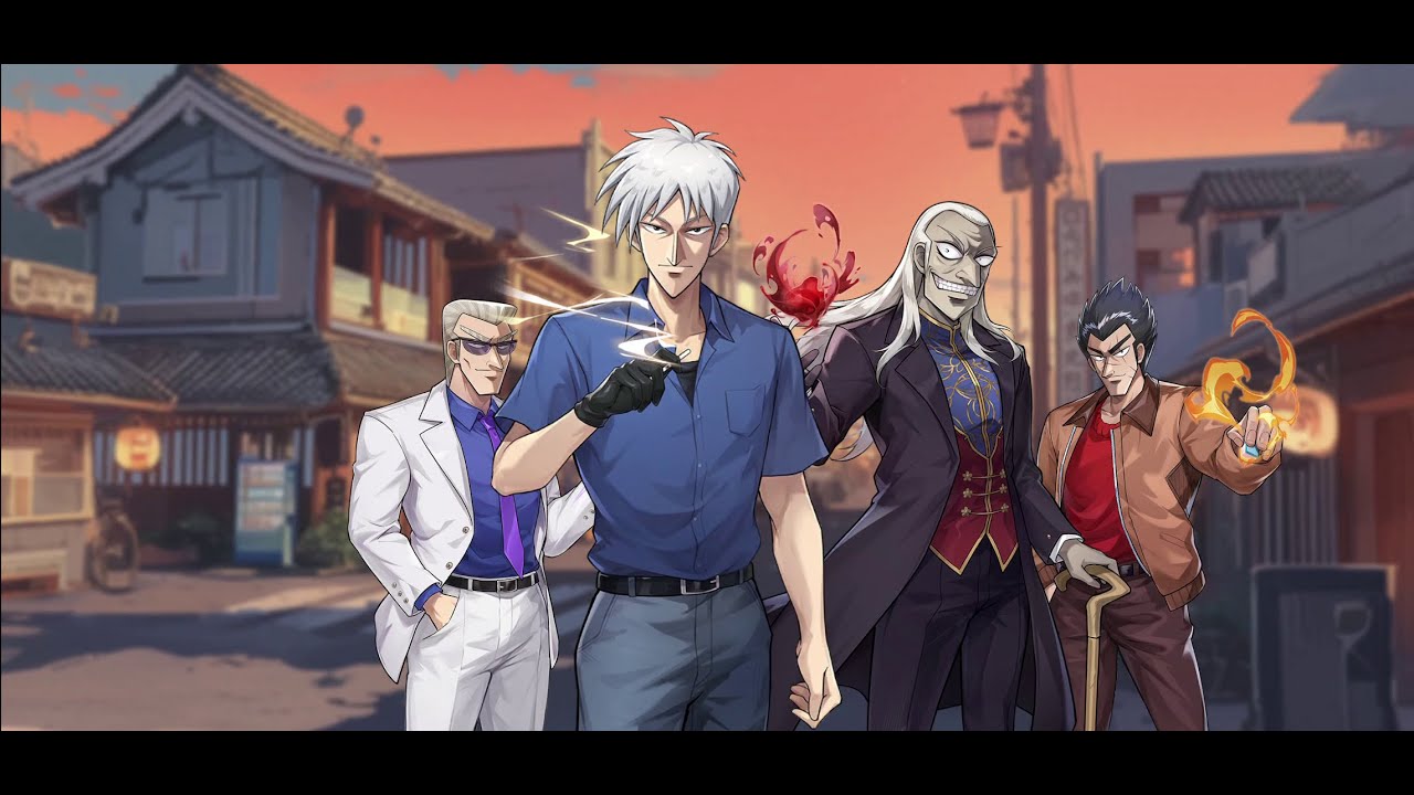 麻雀一番街 Riichi City Akagi and Ten Collab summon - YouTube