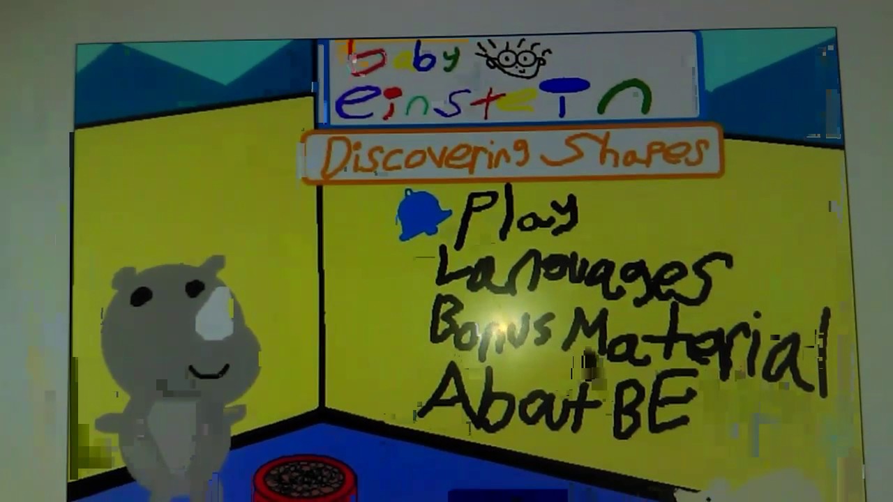 Baby Einstein Discovering Shapes (2014) DVD Menu - YouTube