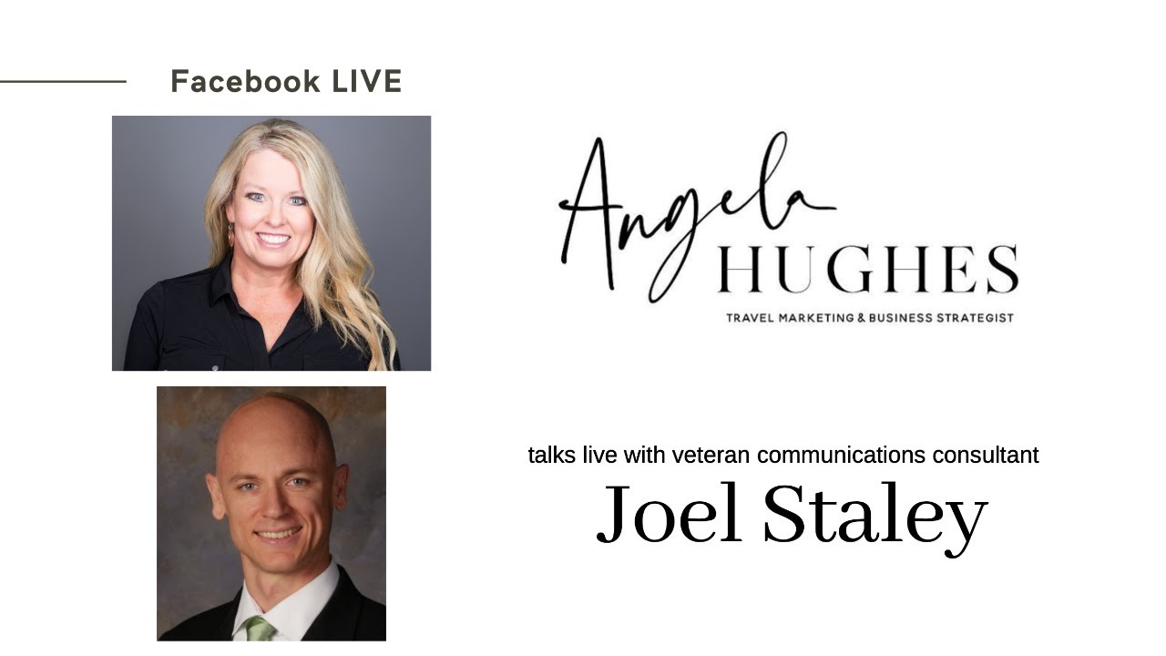 Travel expert Angela Hughes talks live with veteran communications ...