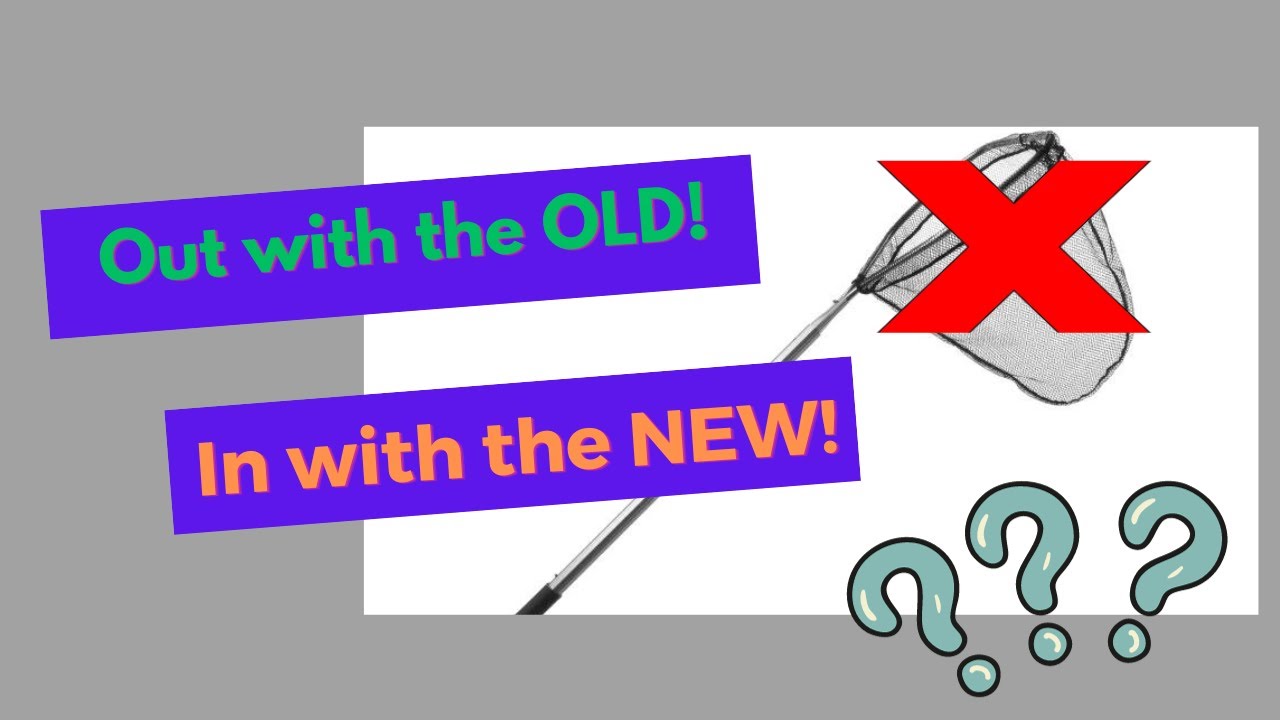 New Fishing Net (Out with the Old & In with the New) - YouTube