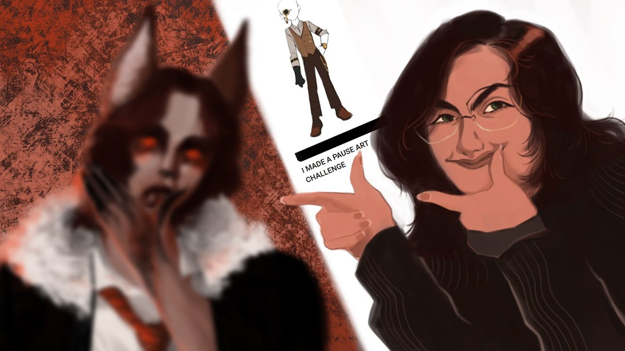 I did Samdoesart's art pause challenge and what the heck it looks good ...