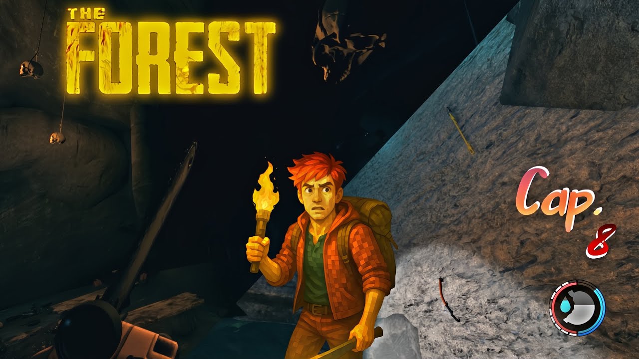 Conseguimos la motosierra y el piolet, The Fores Cap 8 - YouTube