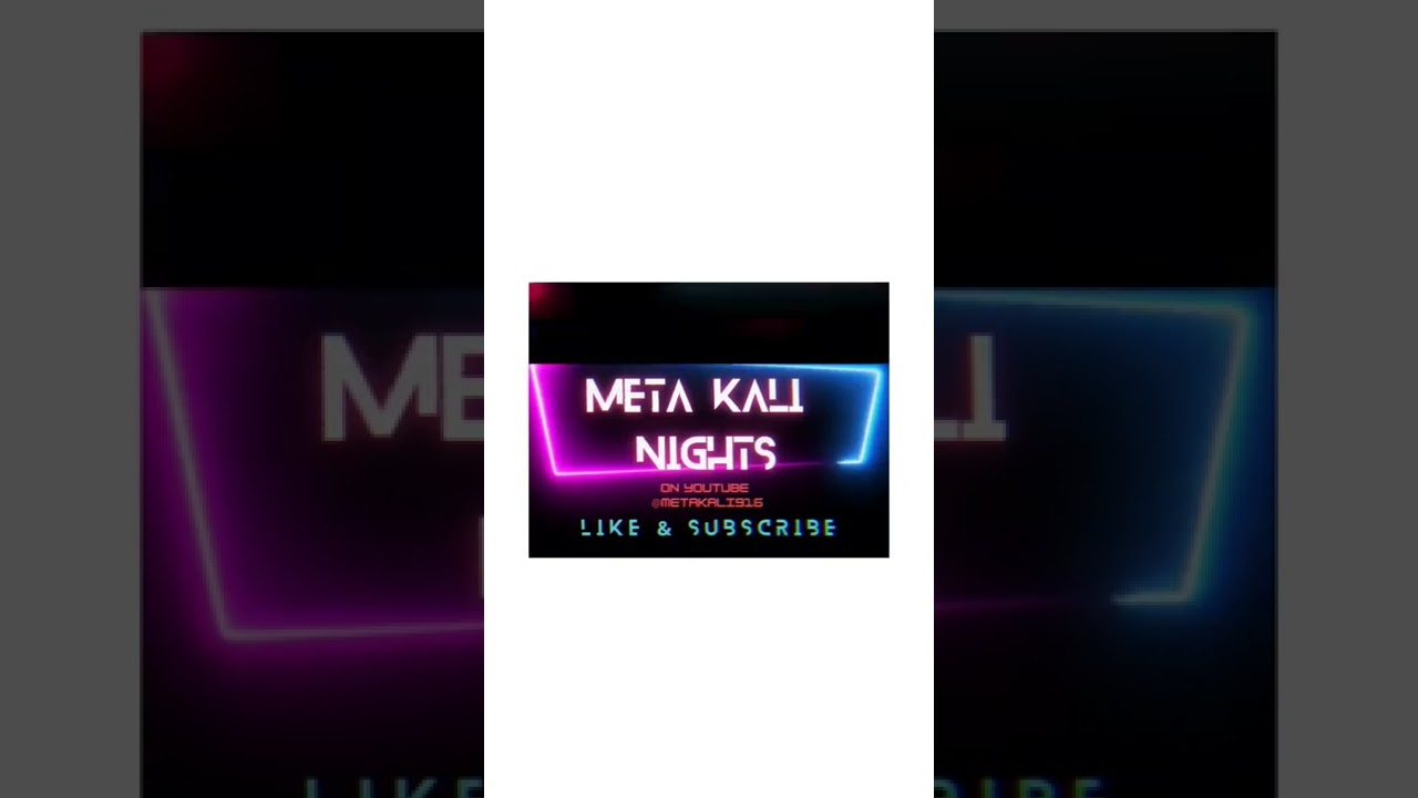 Meta Kali Nights Coming soon!!! - YouTube