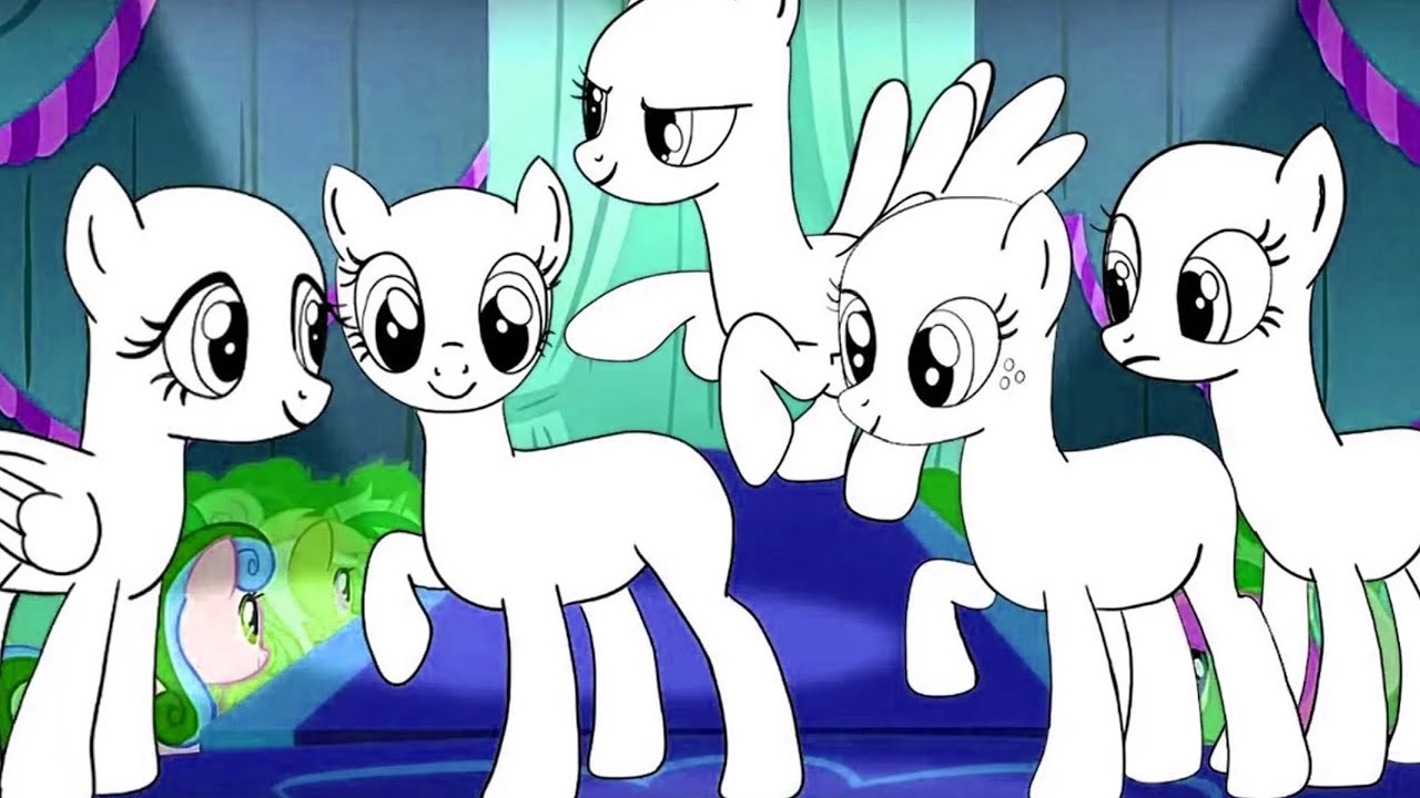 MLP My little pony Create a pony - YouTube