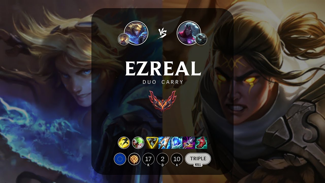 Ezreal ADC vs Varus - EUW Grandmaster Patch 13.14 - YouTube