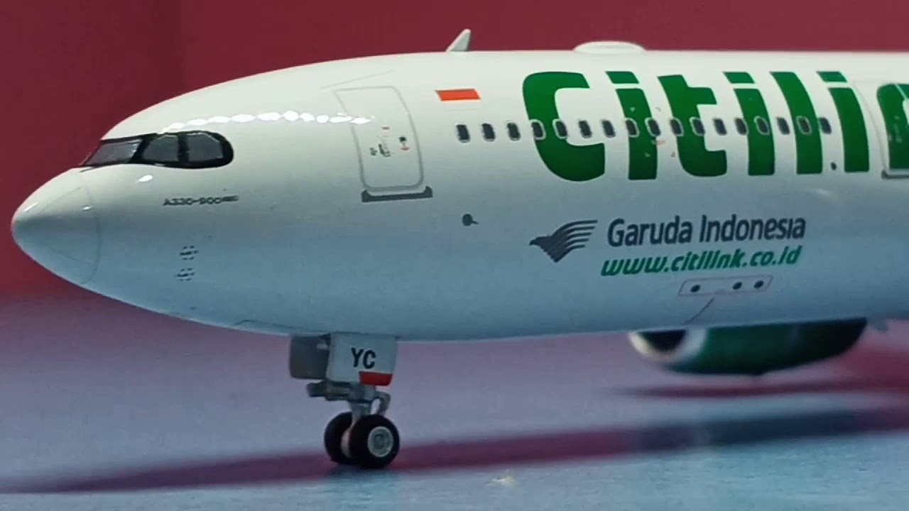 First Citilink Indonesia Airbus A330-941 Neo PK-GYC by phoneix model ...